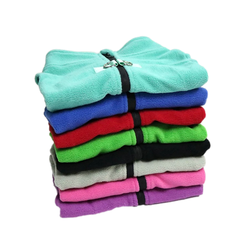 Zip Up Fleece Harness Jacket – WeenieWarmers