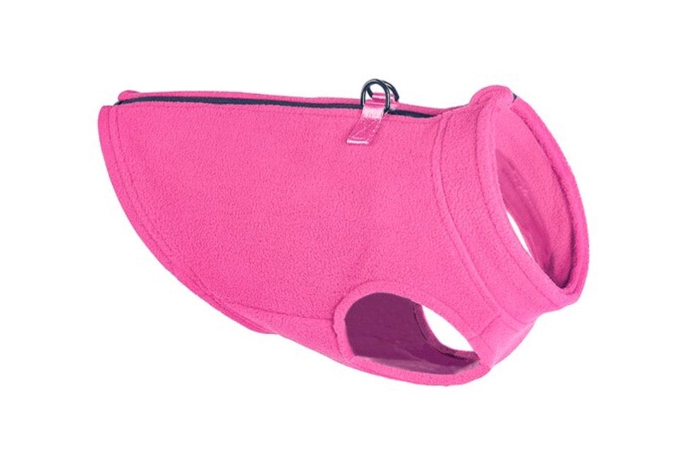 Zip Up Fleece Harness Jacket – WeenieWarmers